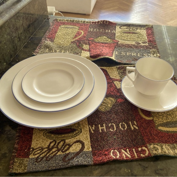 Tiffany & Co. | Dining | Tiffany Co Classic Blue Bone China Porcelain ...